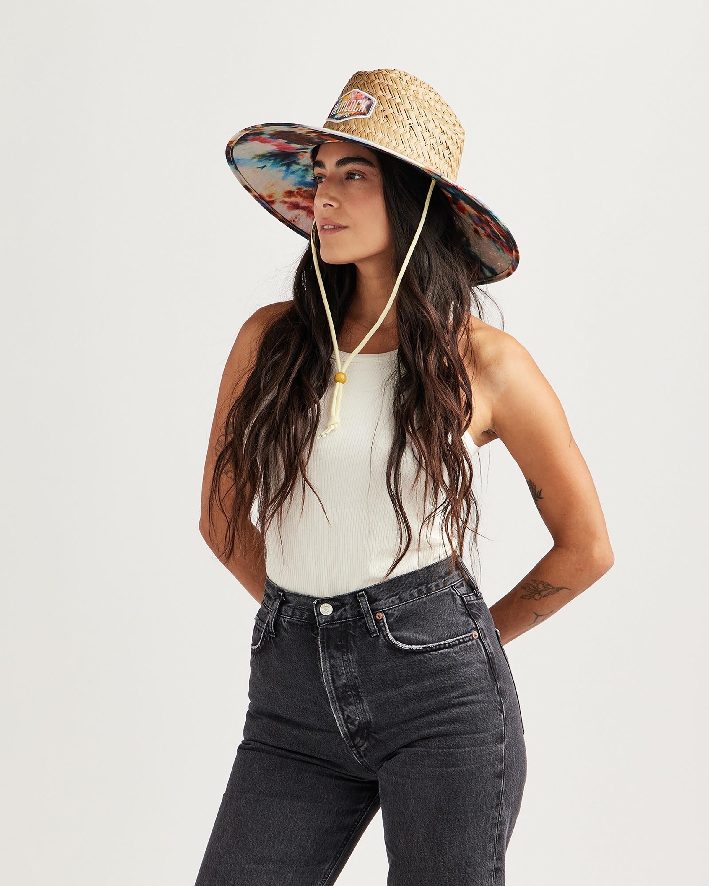 Bowie Straw Lifeguard Hat | Straw Hat UPF 50+ | Hemlock Hat Co.